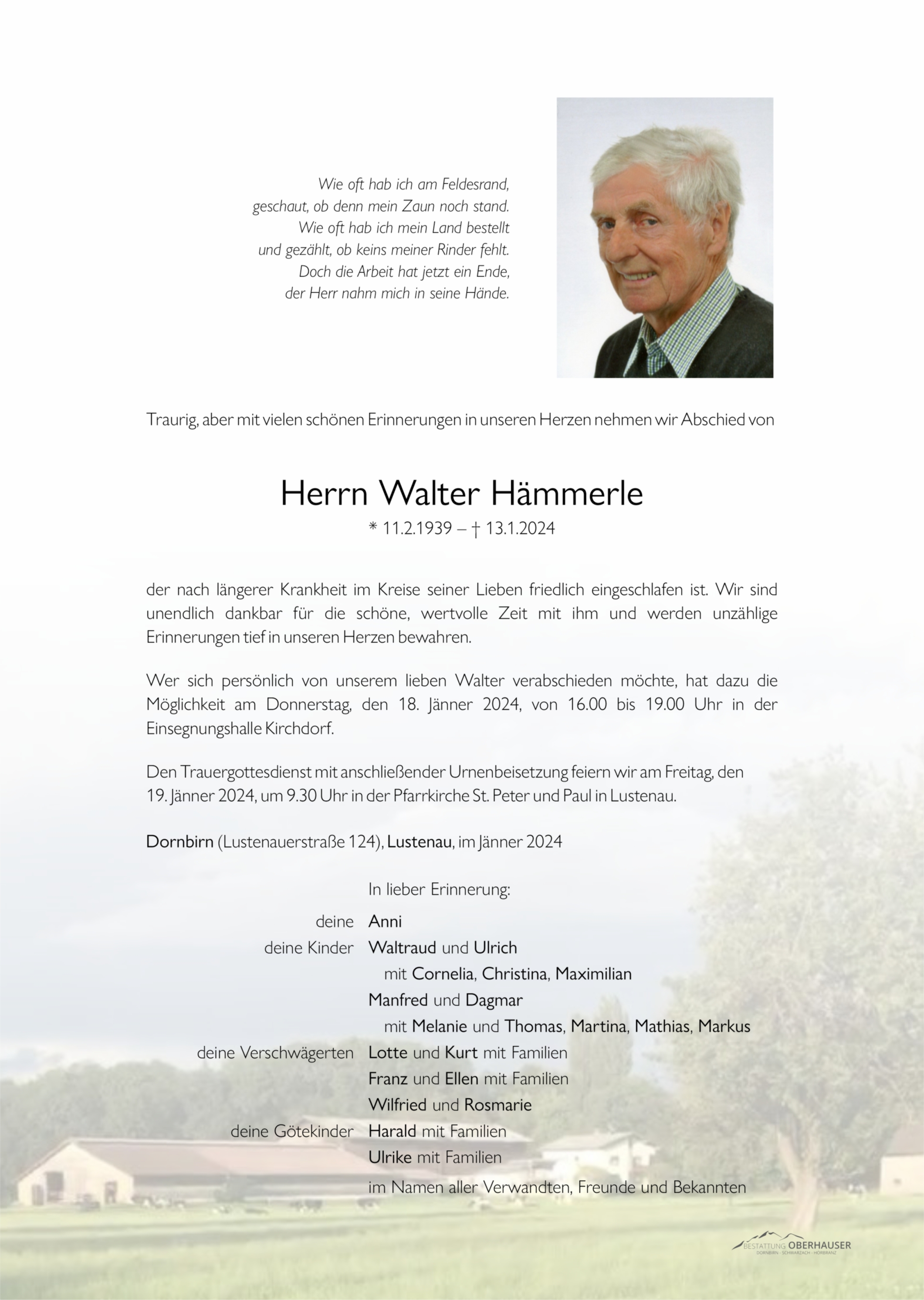 Todesanzeige - Trauerhilfe – abschied GesmbH